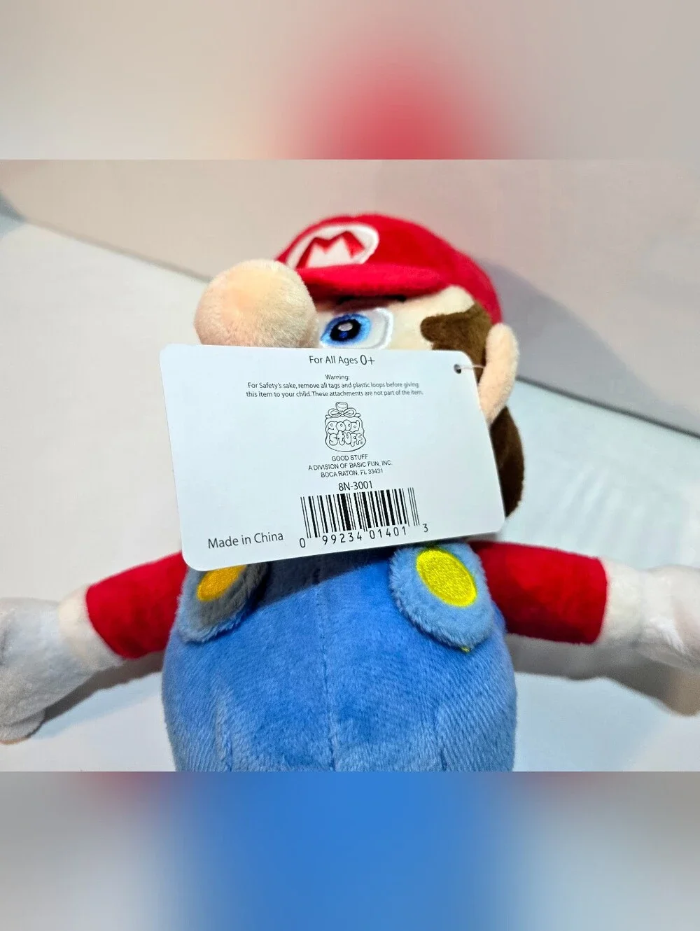 Nintendo | Toys | Nintendo Super Mario Bros 2 Mario Plush Figure Nwt ...